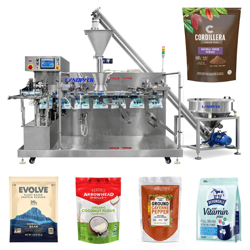 Automatic Premade Doypack Stand up Pouch Powder Filling Packing Machin ...