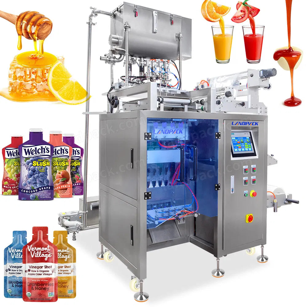 Automatic Honey Syrup Multi Lane Sachet Packaging Machine – Landpack ...