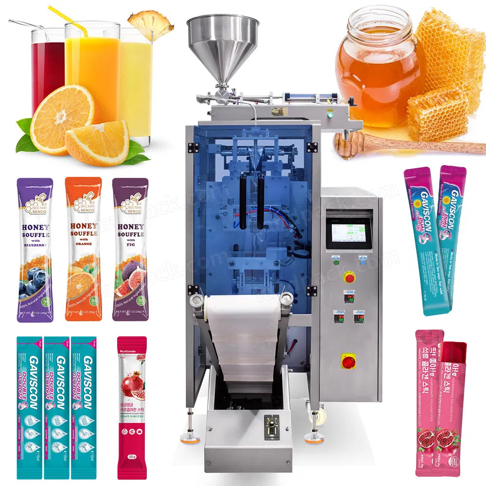 Automatic Single Lane Honey Popsicle Stick Liquid Packing Packaging Ma ...